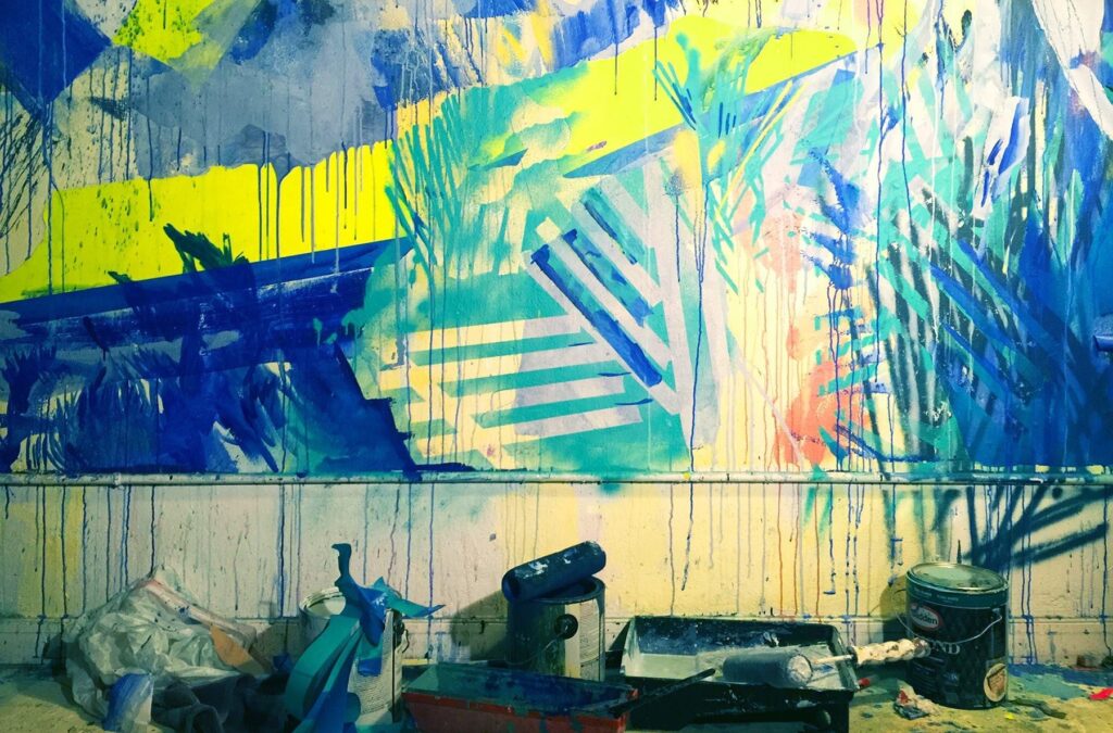 Honeygrow commission – Michael Owen Art